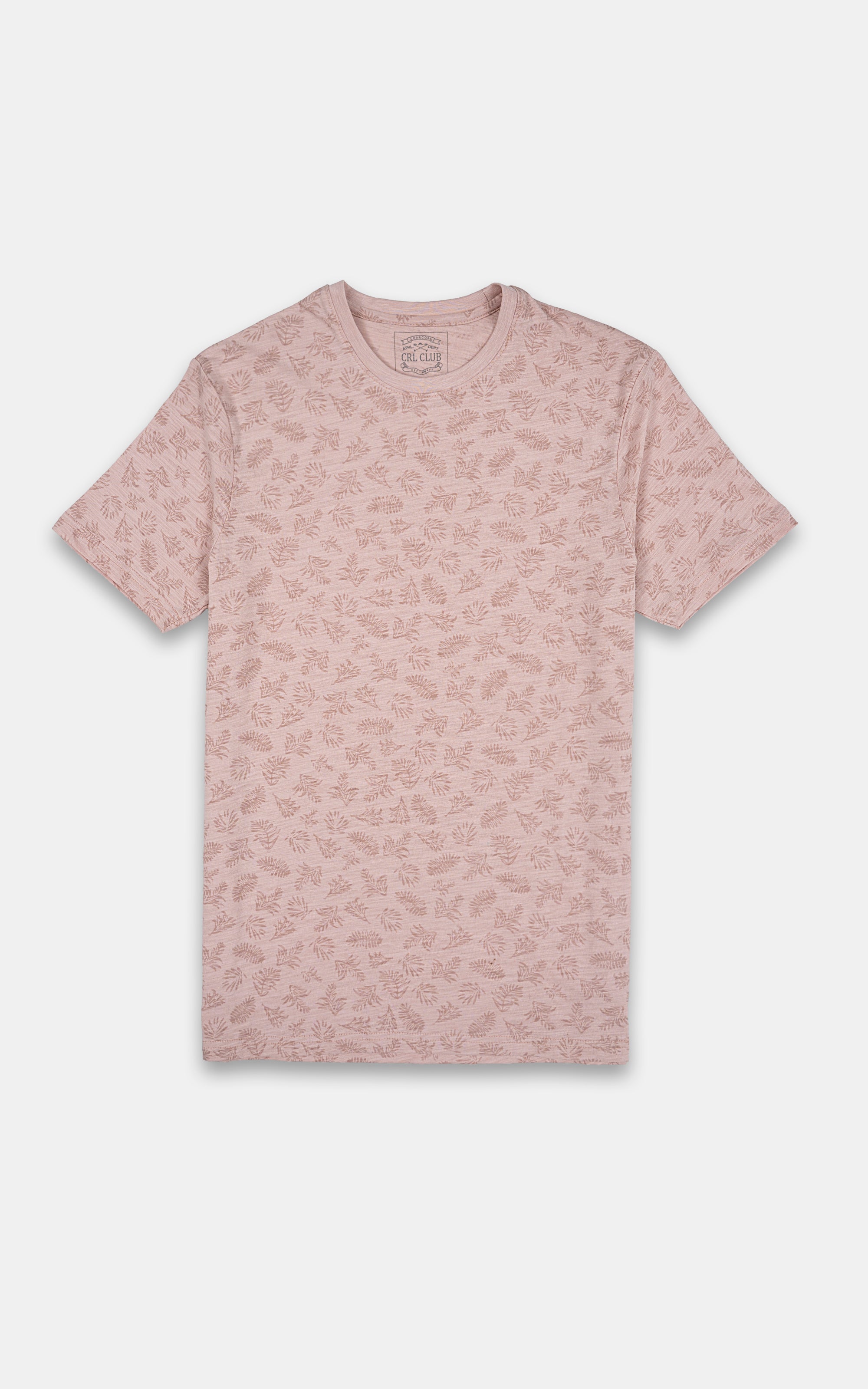 Shop Printed T-shirt Peach for Men Online