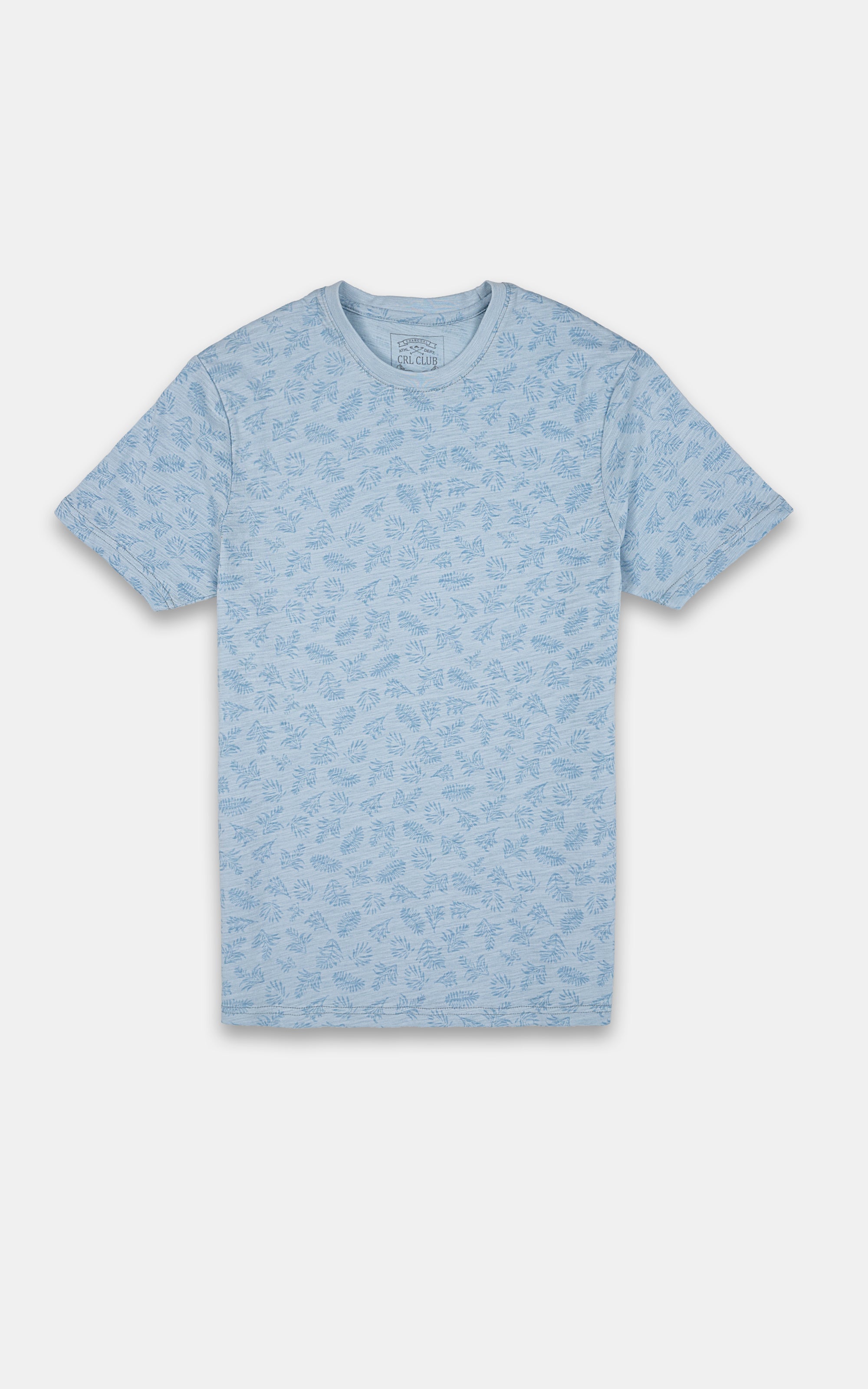 Shop Printed T-shirt Sky Blue for Men Online