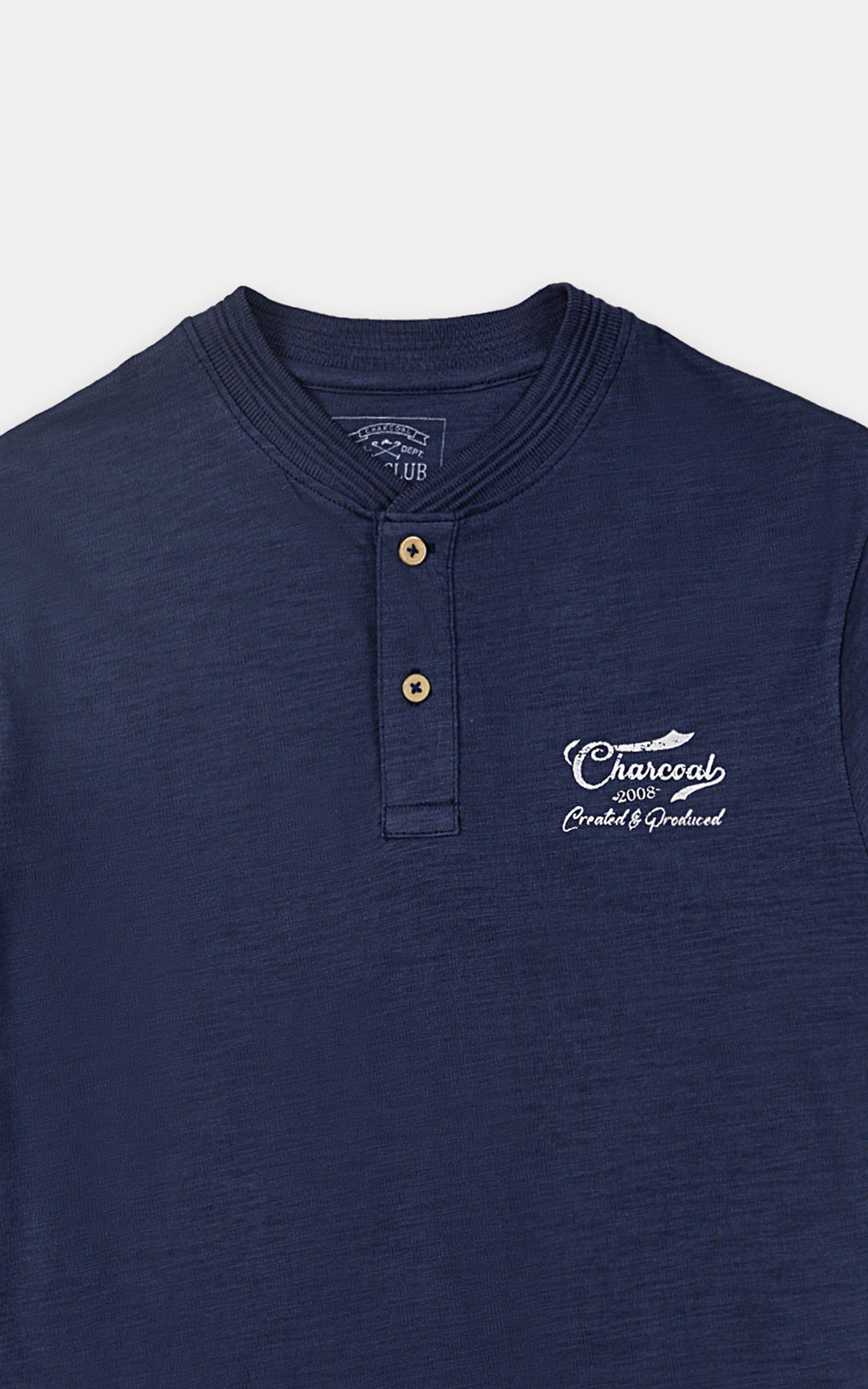 Shop Men's T-Shirts | Crew Neck T-Shirts for Men Online | Charcoal