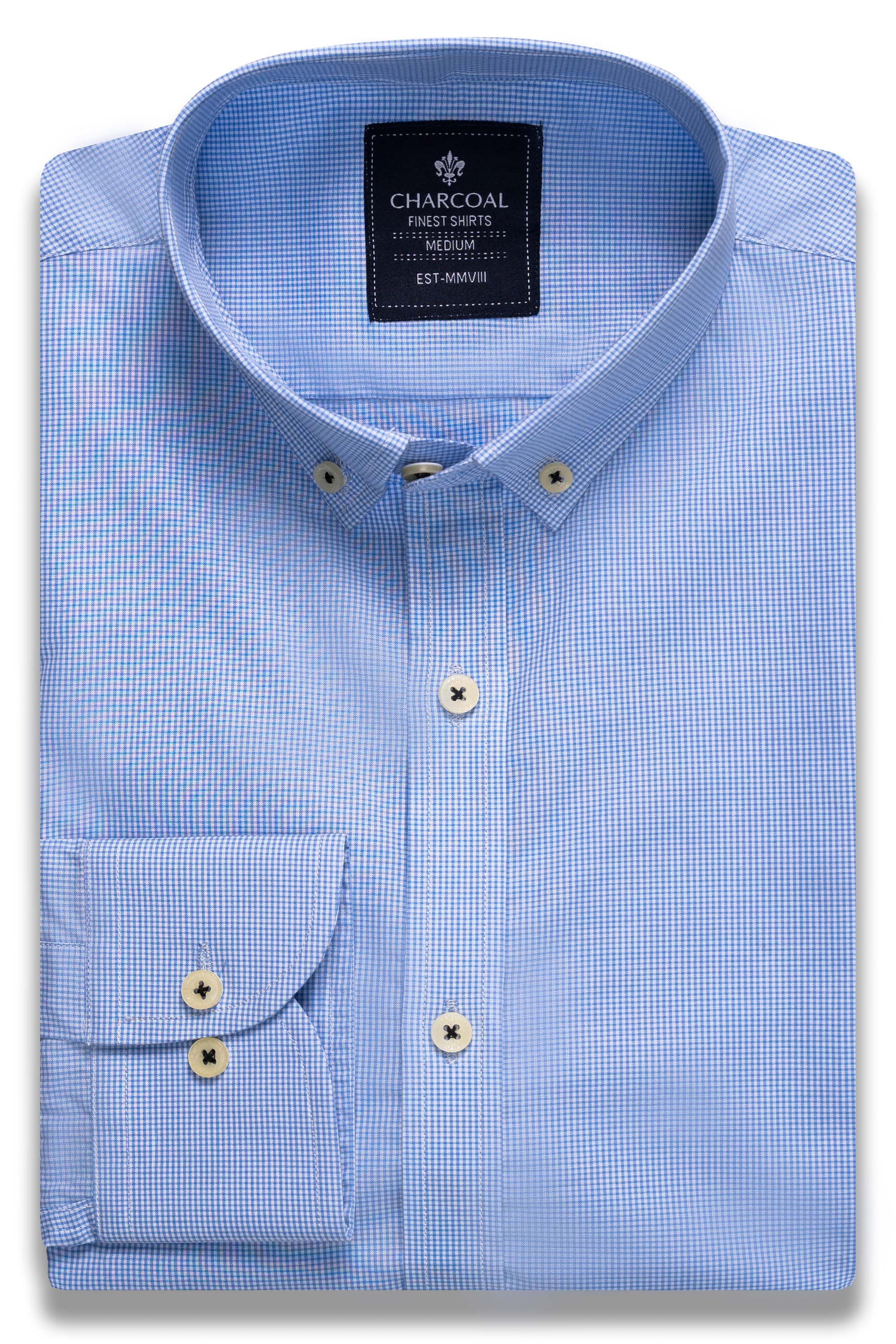 Shop SEMI FORMAL SHIRT SKY BLUE For Men Online