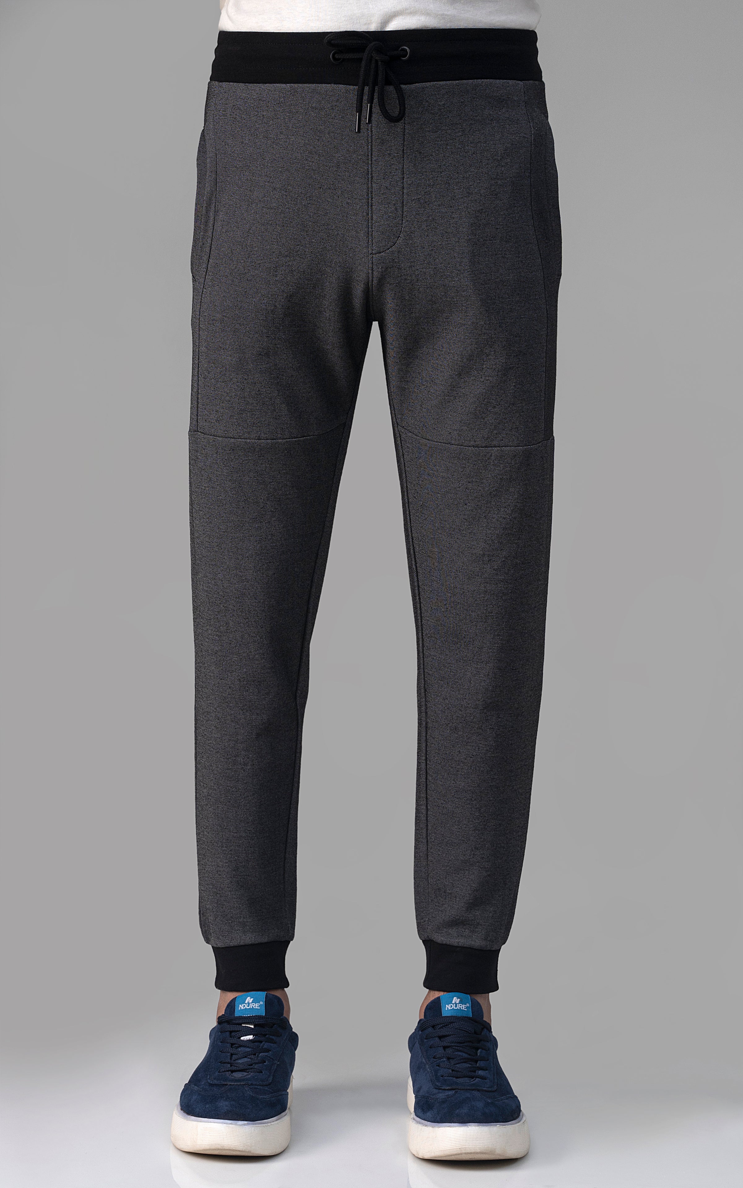 Shop INTERLOCK JOGGER TROUSER CHARCOAL For Men Online