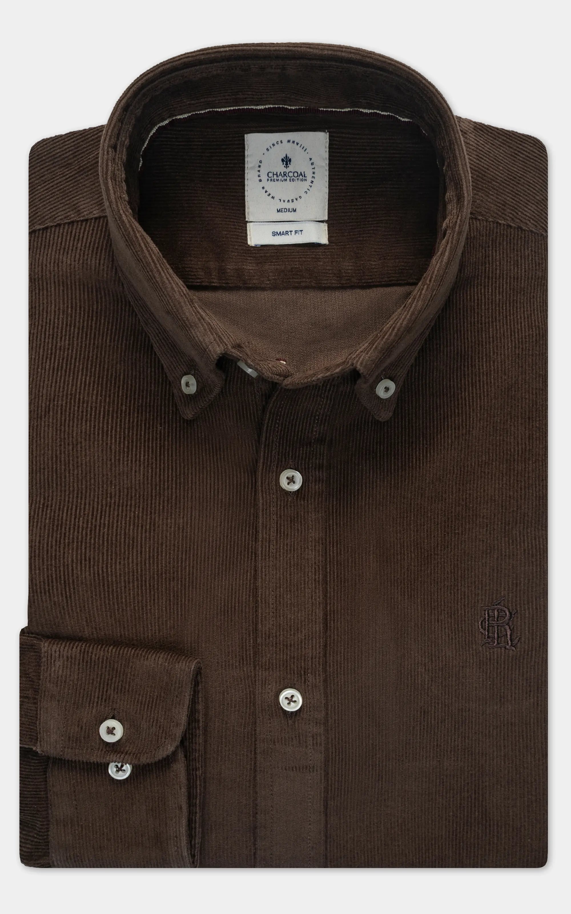 Shop Linen Smart Fit Shirt Vintage Grey for Men Online