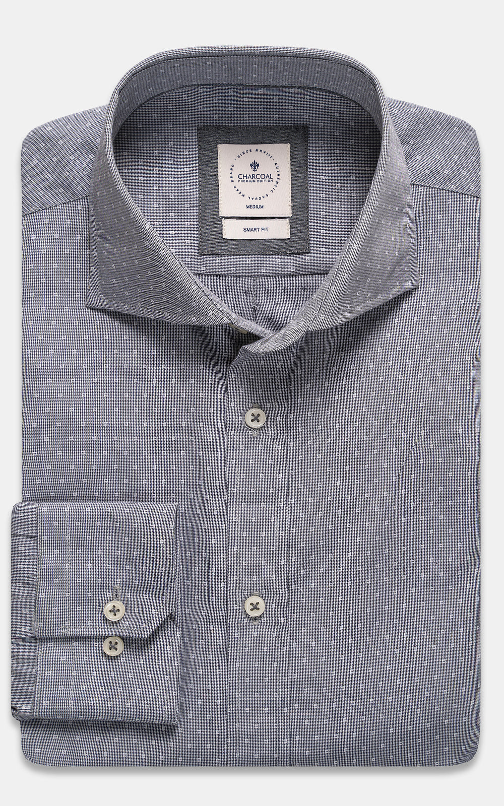 Shop Smart Shirt Grey for Men Online