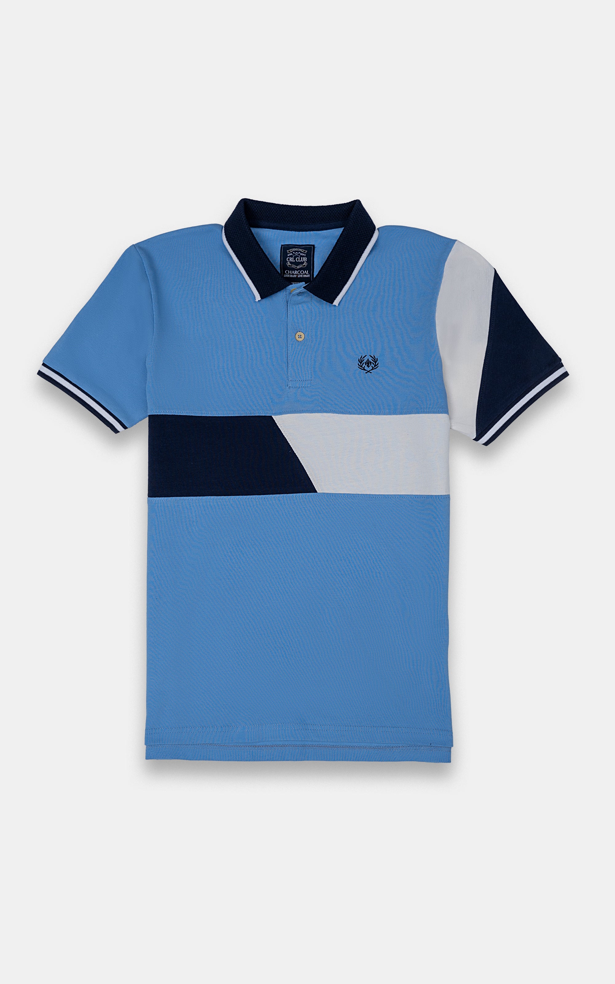Shop FASHION POLO SHIRT SKY BLUE For Men Online