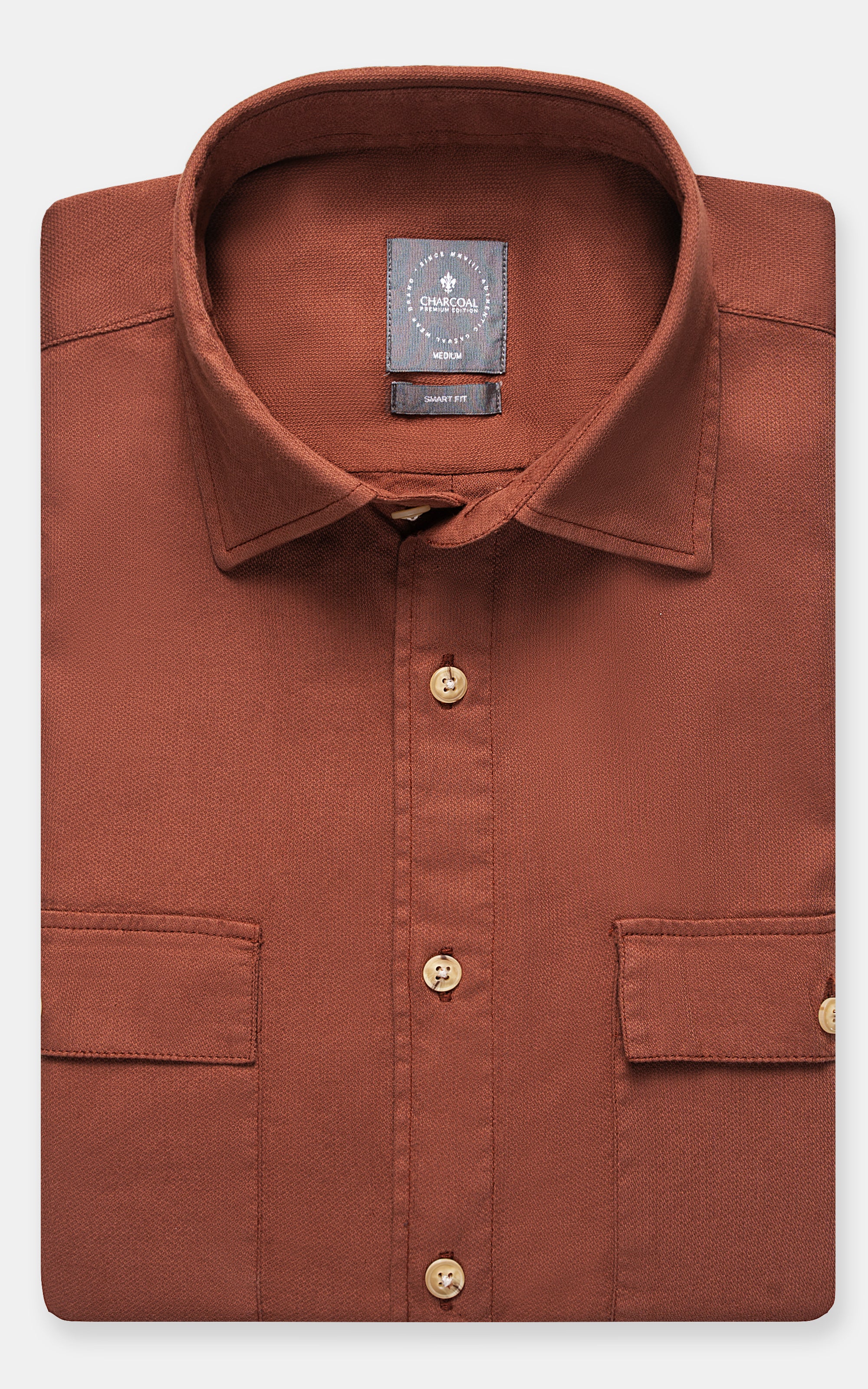 Shop Smart Shirt Rust for Men Online