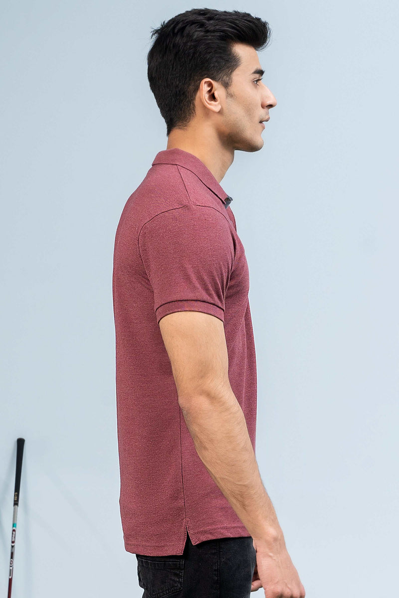 CLASSIC POLO MAROON – Charcoal Clothing