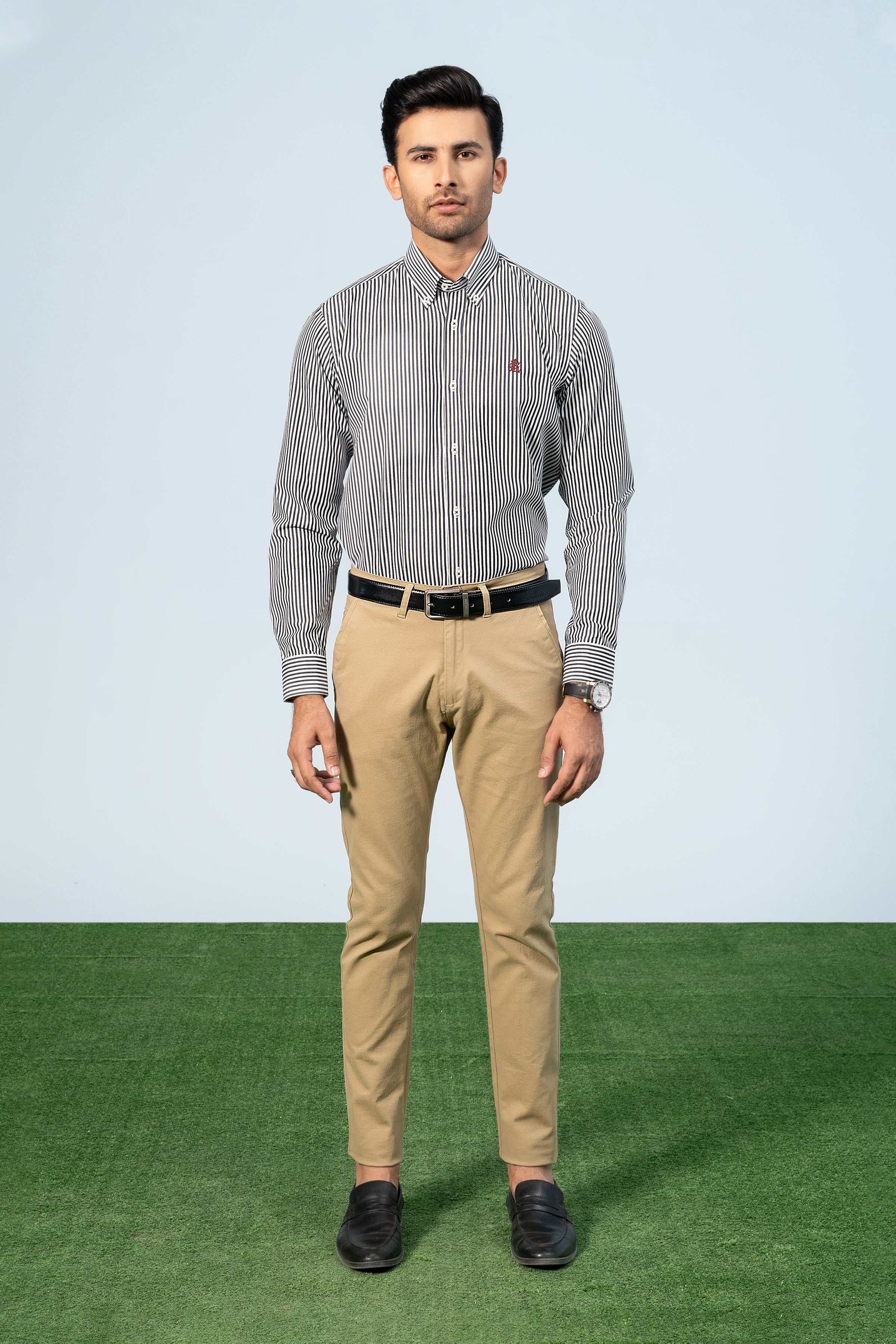 Shop SEMI FORMAL DARK GREY WHITE For Men Online