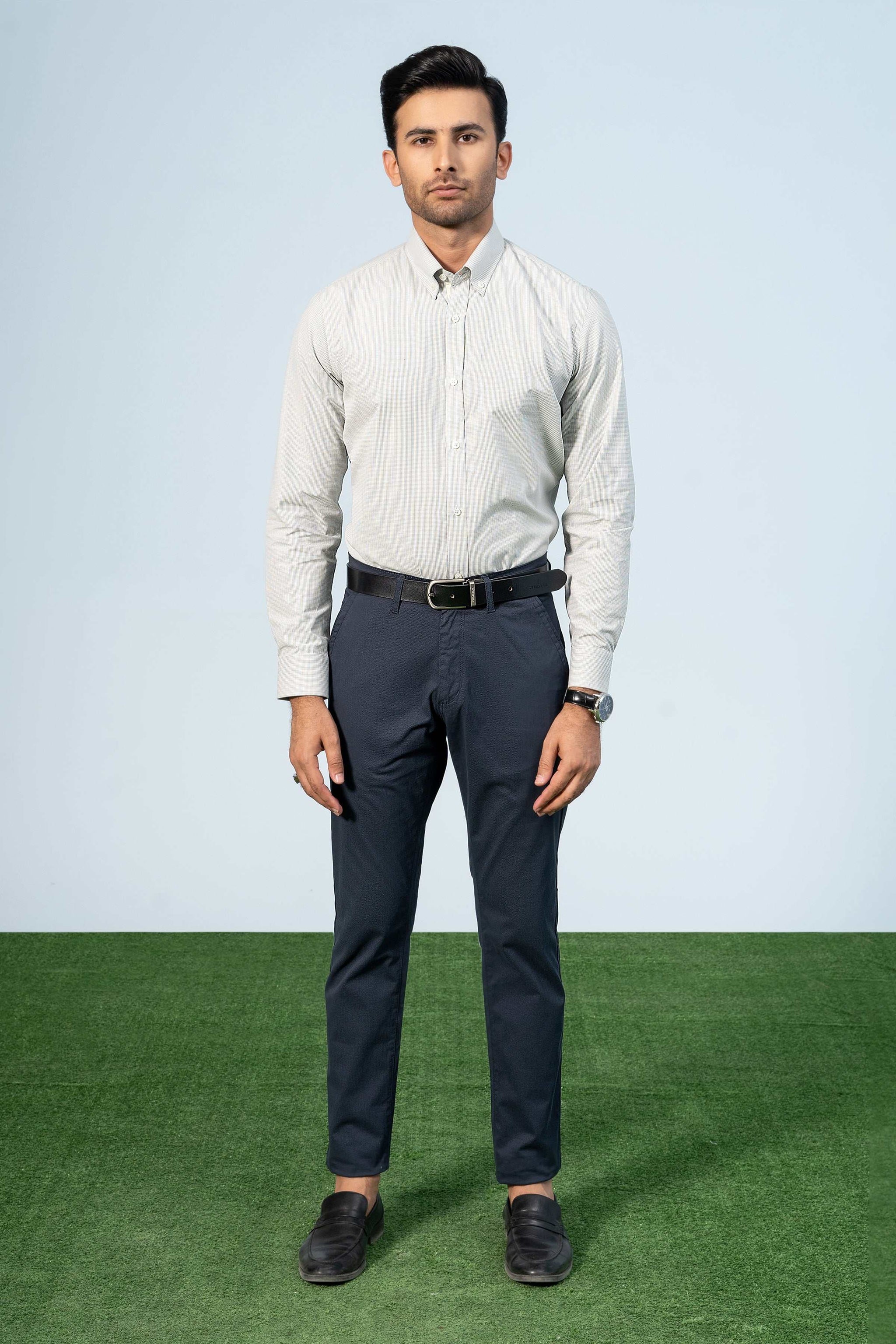 Shop SEMI FORMAL BLUE KHAKI For Men Online