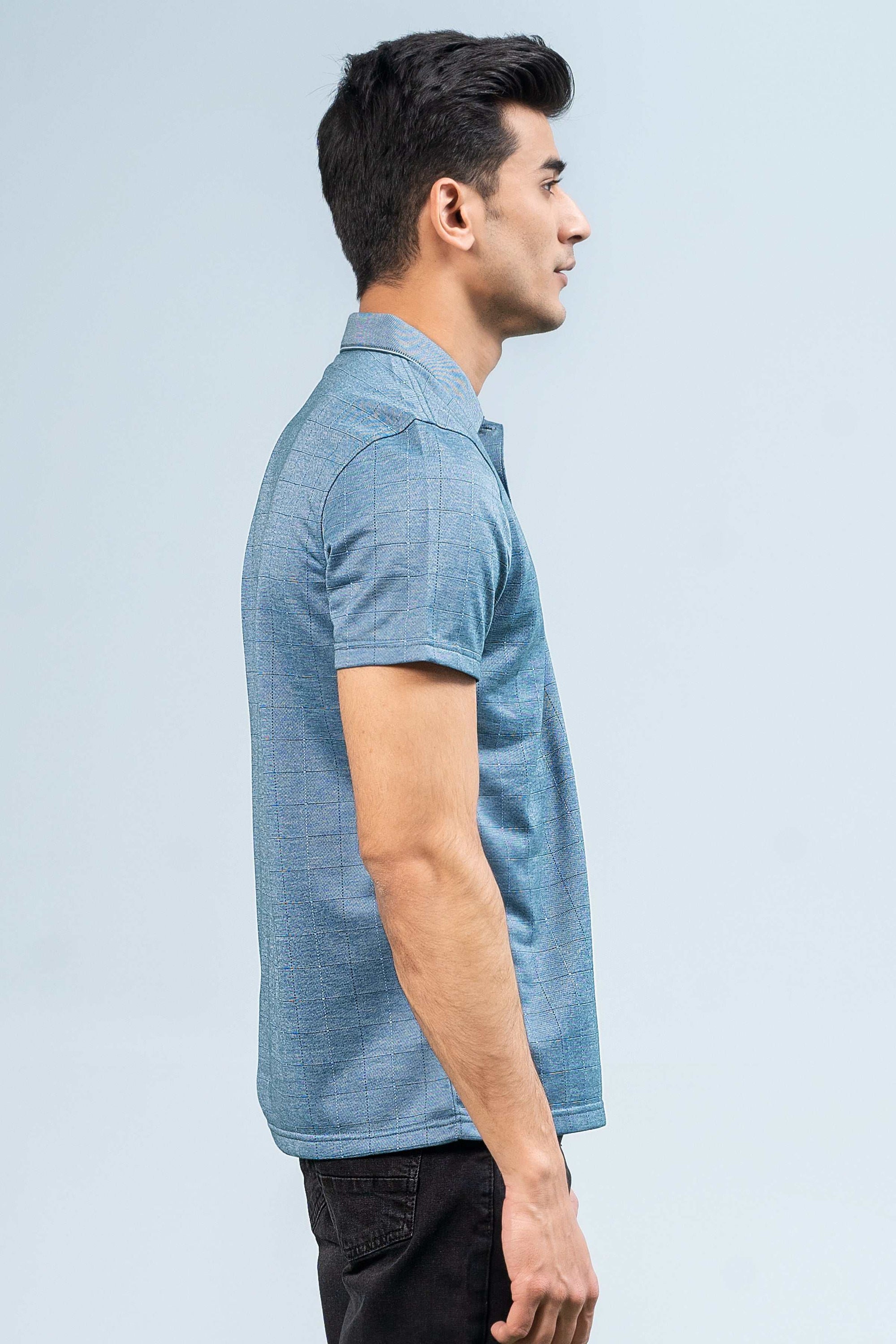 Shop EXECUTIVE ICONIC POLO DARK BLUE For Men Online