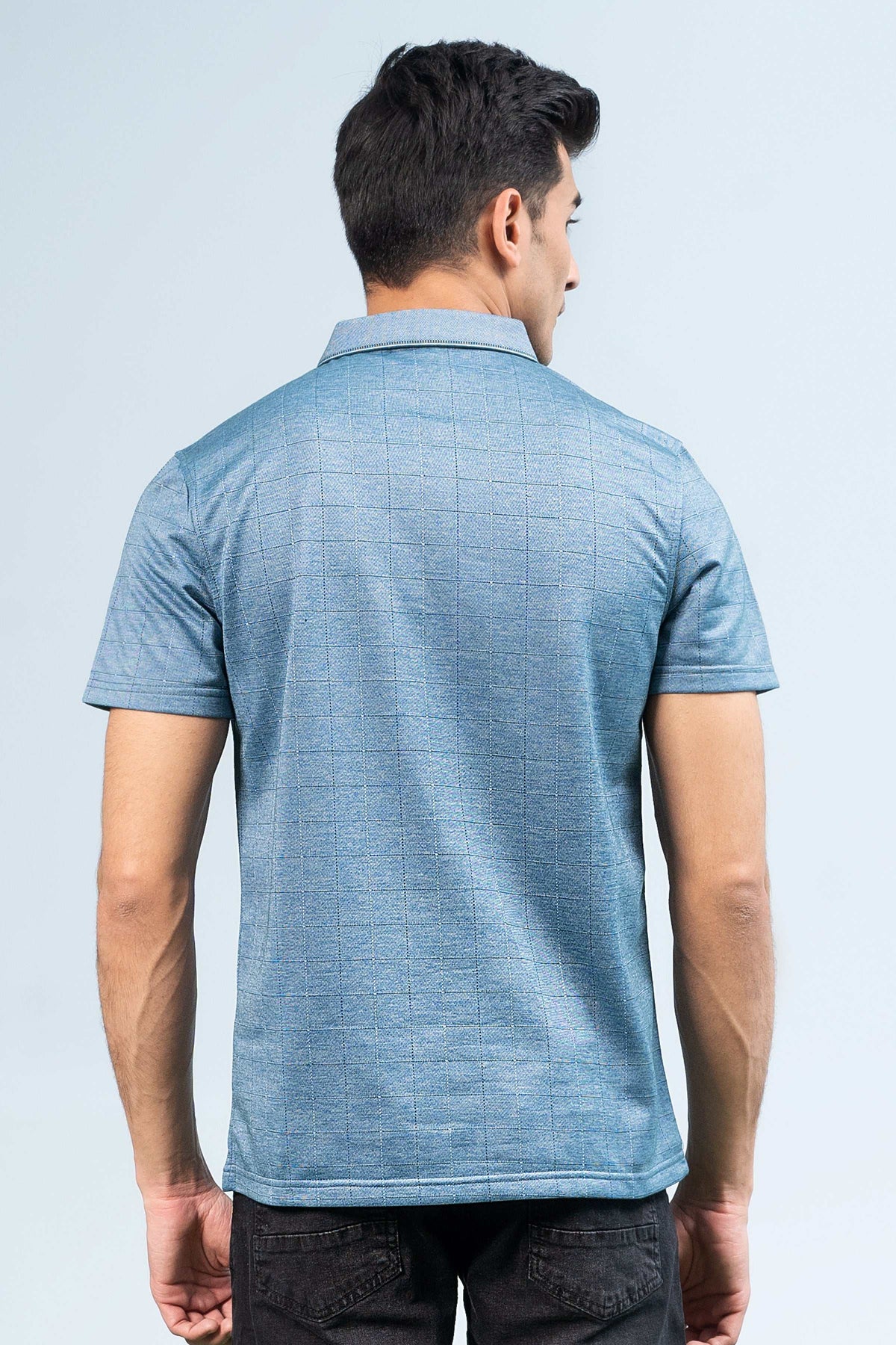 Shop EXECUTIVE ICONIC POLO DARK BLUE For Men Online