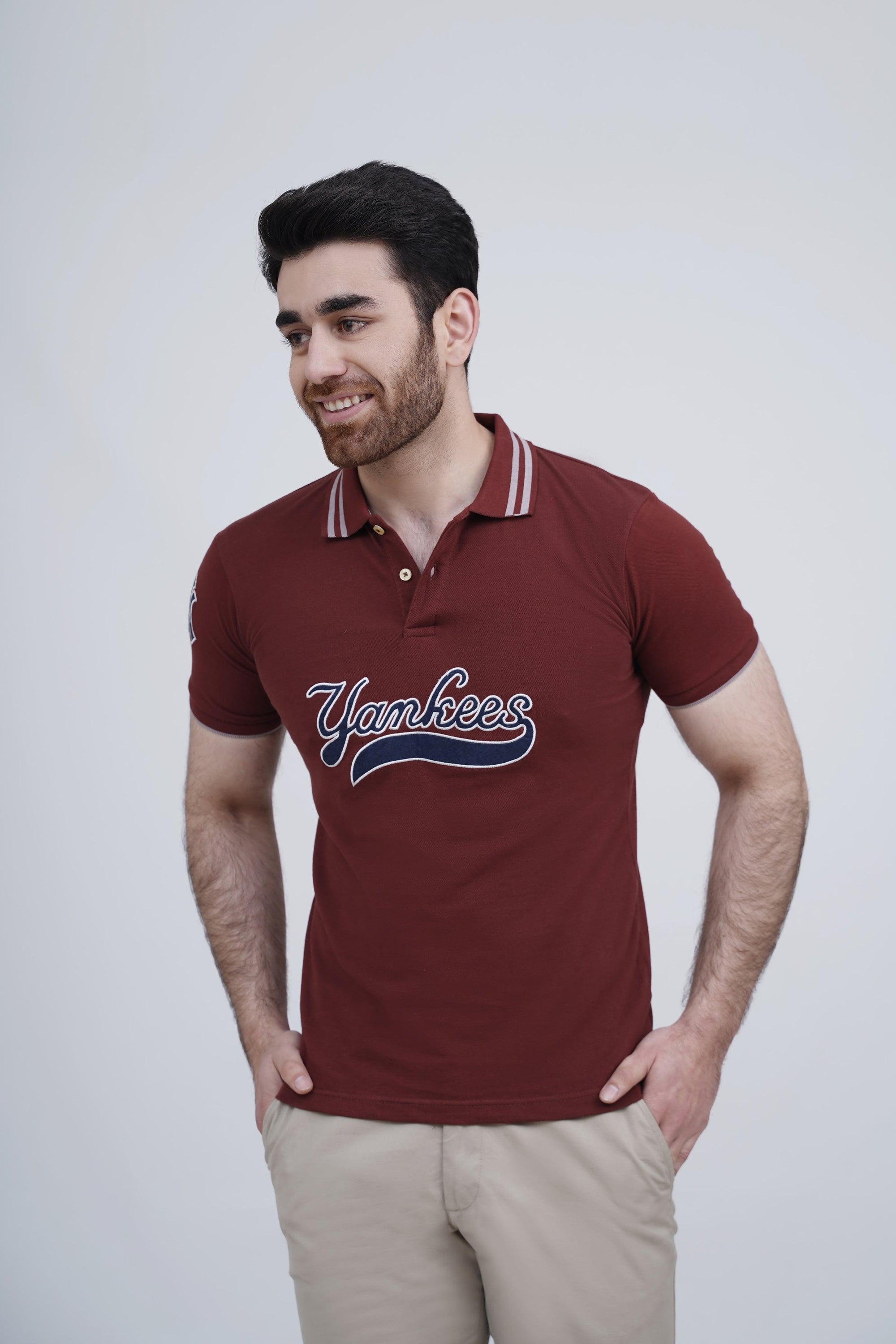 Shop POLO SHIRT RUST For Men Online