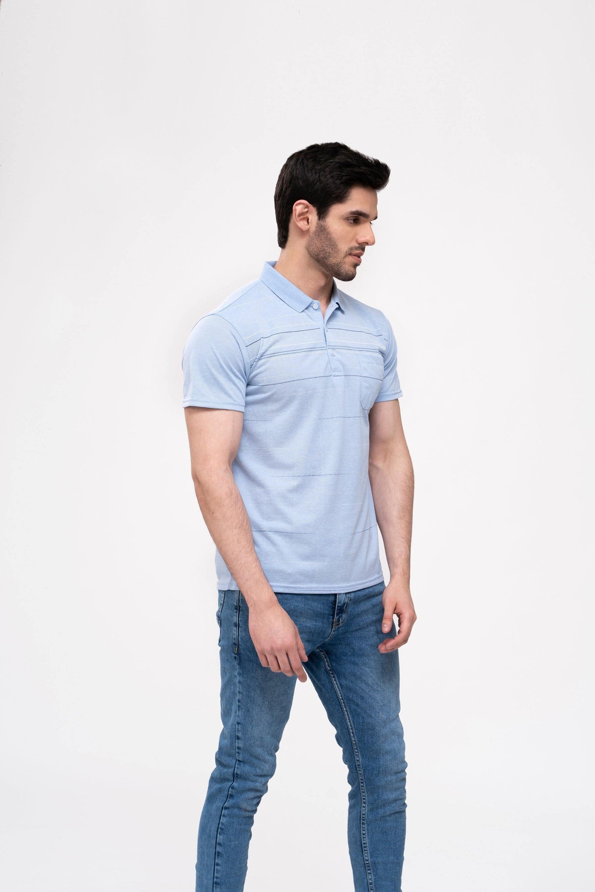 Shop POLO SHIRT SKY BLUE For Men Online