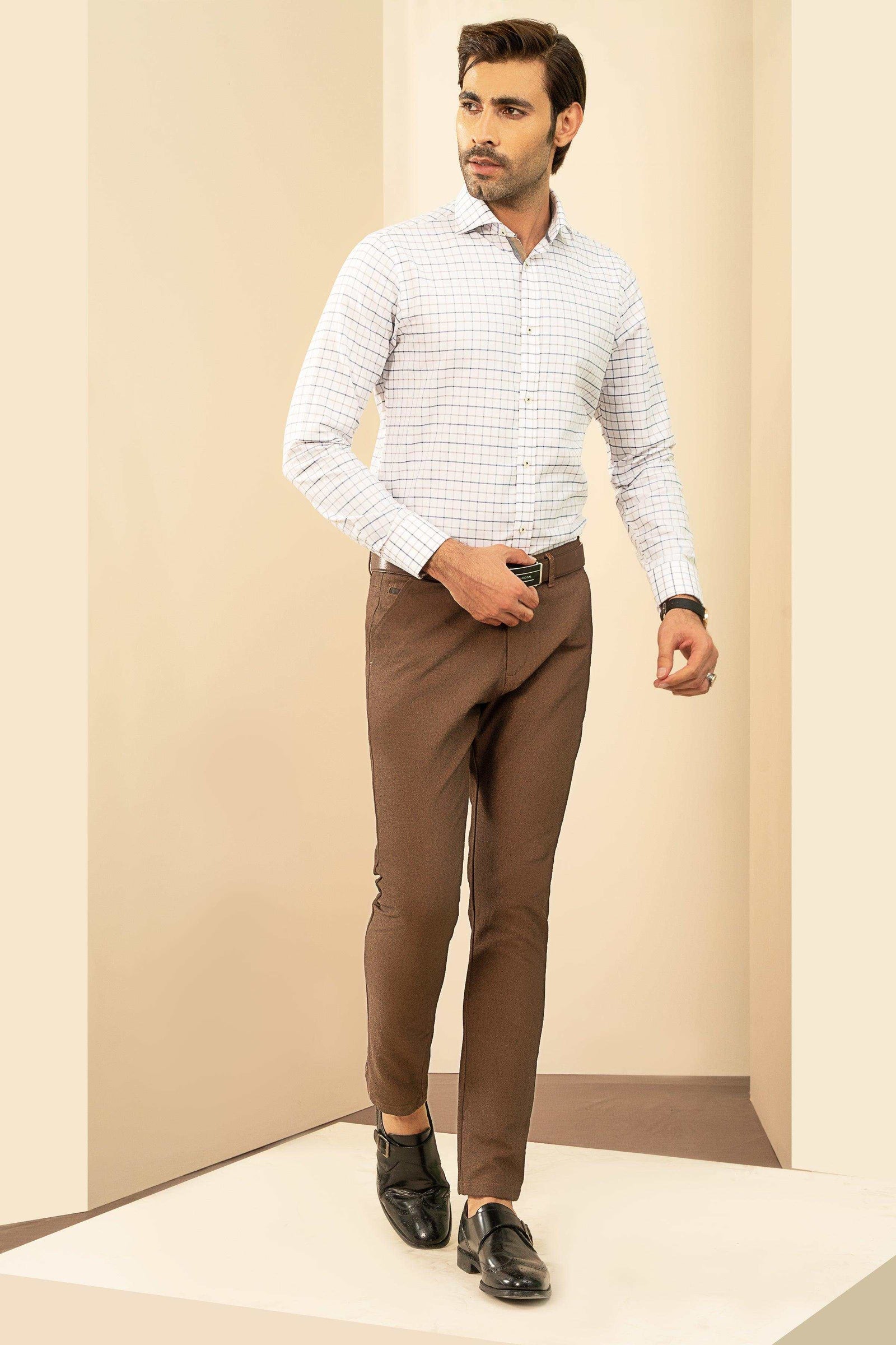 Semi Formal Full Sleeve Shirts for Men Online | Men's Semi Formal Shirts