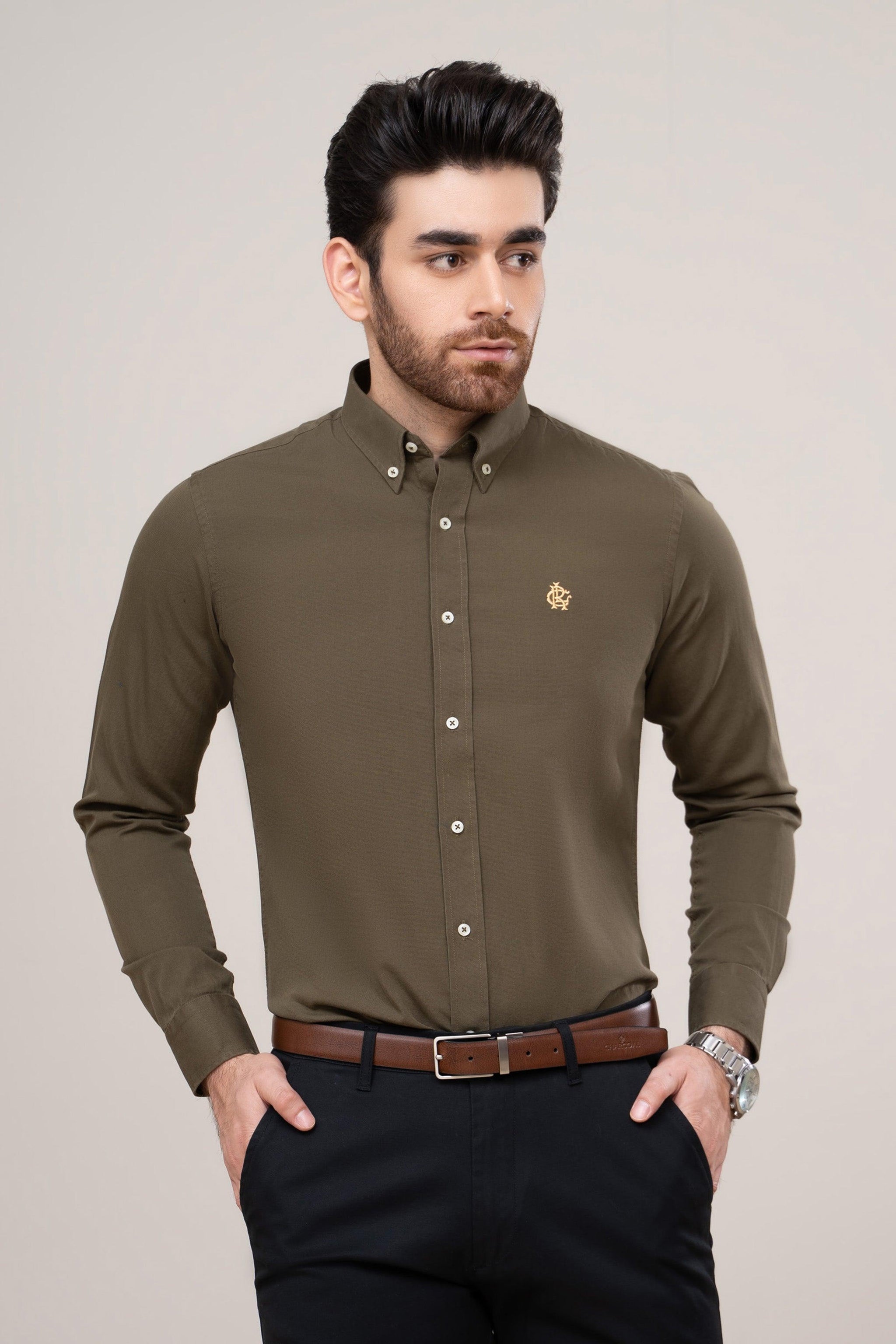Shop SMART SHIRT GREEN For Men Online