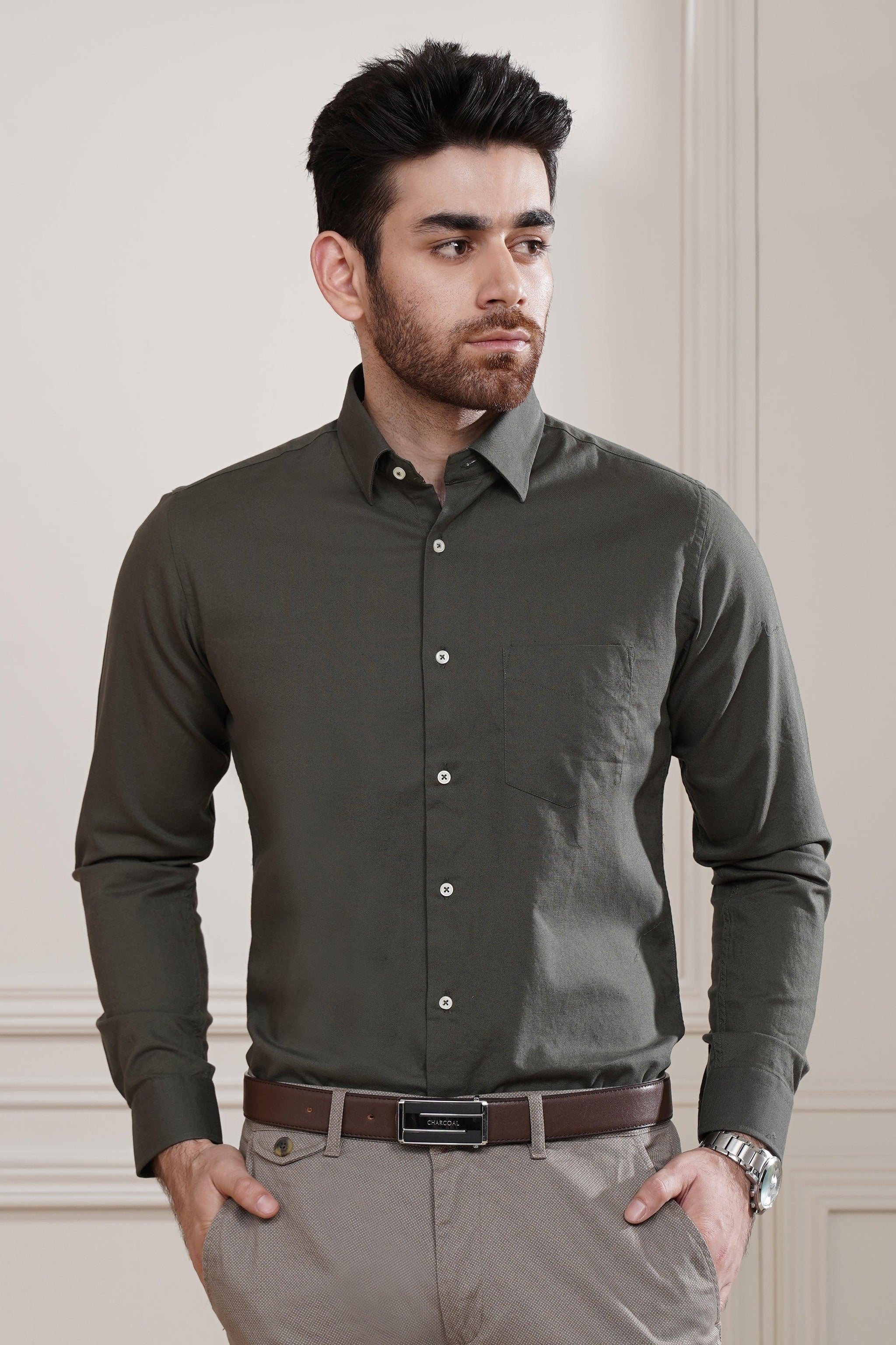 Shop SMART SHIRT GREEN For Men Online