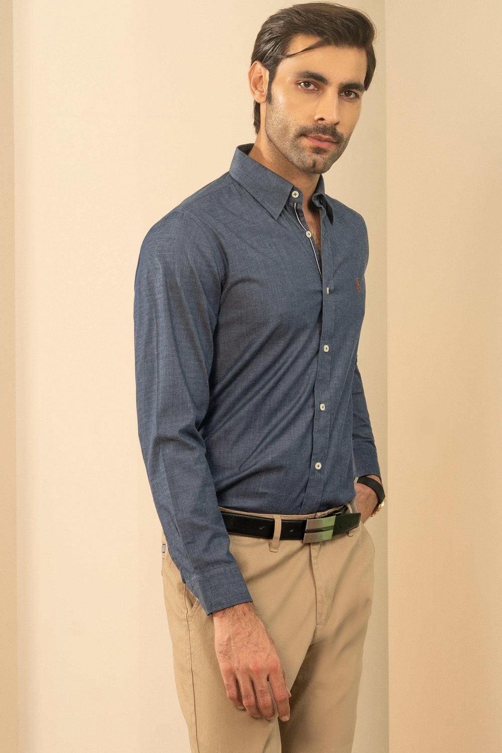 Shop SMART SHIRT NAVY BLUE For Men Online