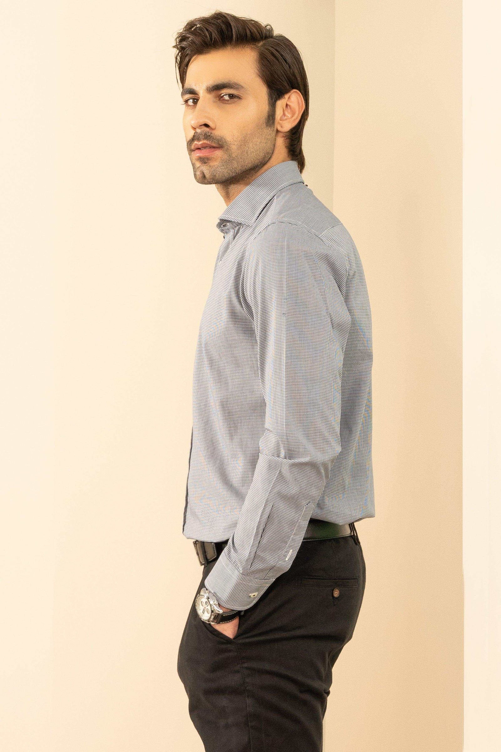 Shop SMART SHIRT NAVY CHECK For Men Online