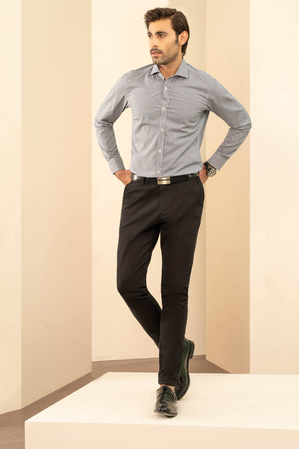 Shop SMART SHIRT NAVY CHECK For Men Online