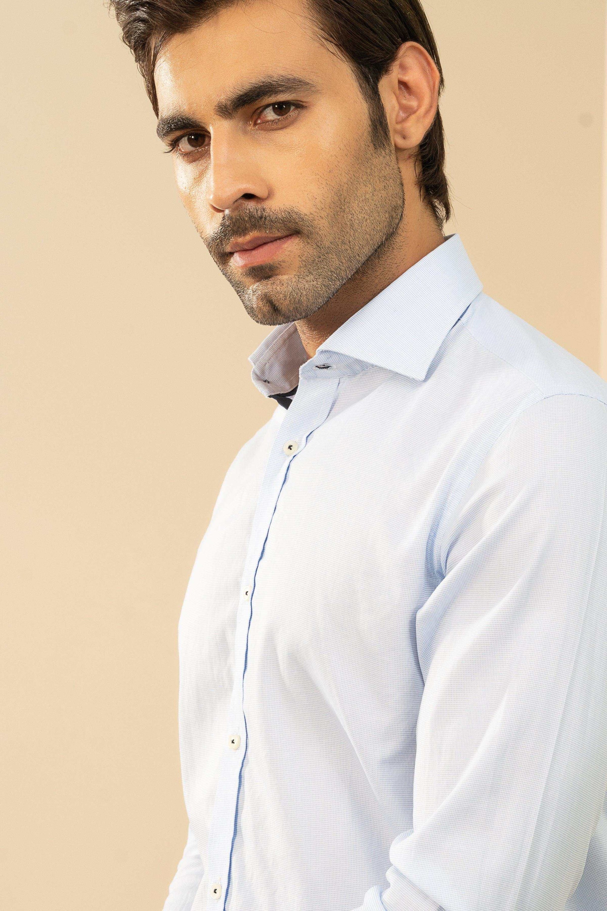 Shop SMART SHIRT SKY BLUE For Men Online